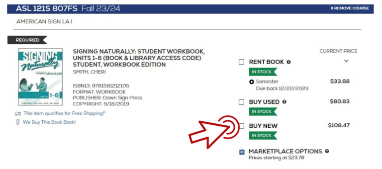 Bookstore Information | Edison State Community College
