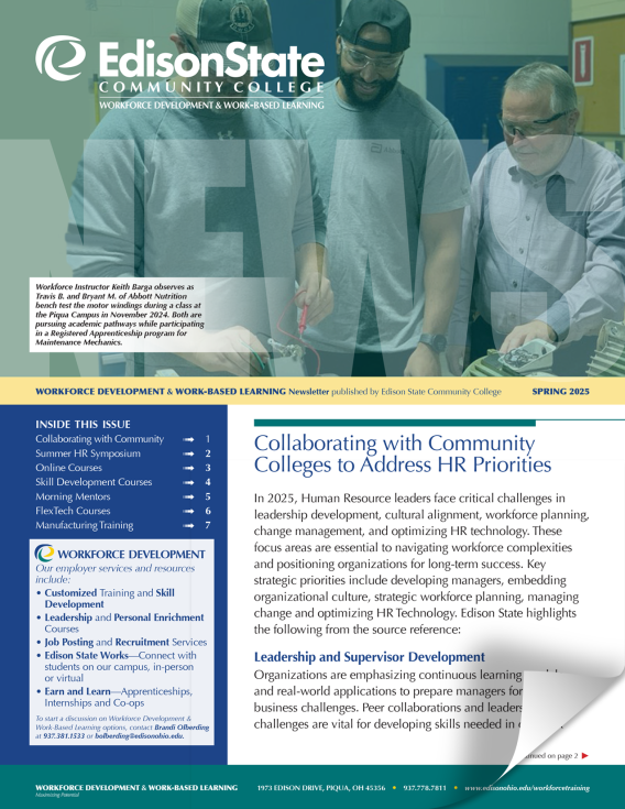 Workforce Training | Edison State Community College